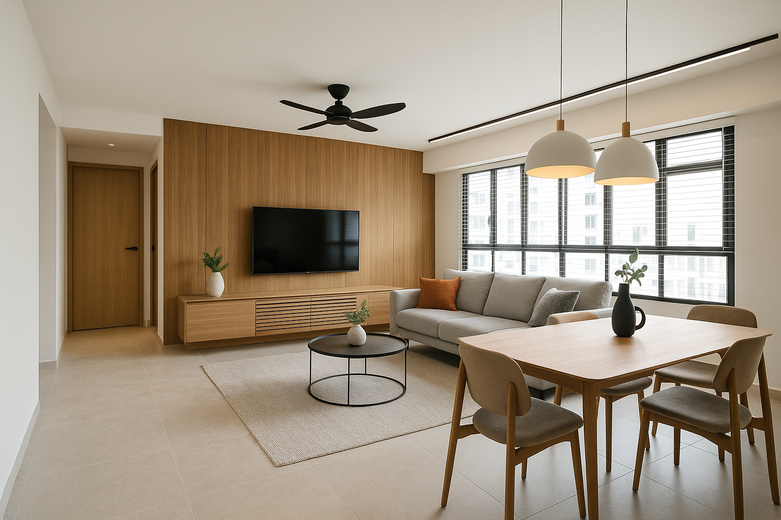 Ang Mo Kio HDB Interior Design & Renovation | Interior Designer